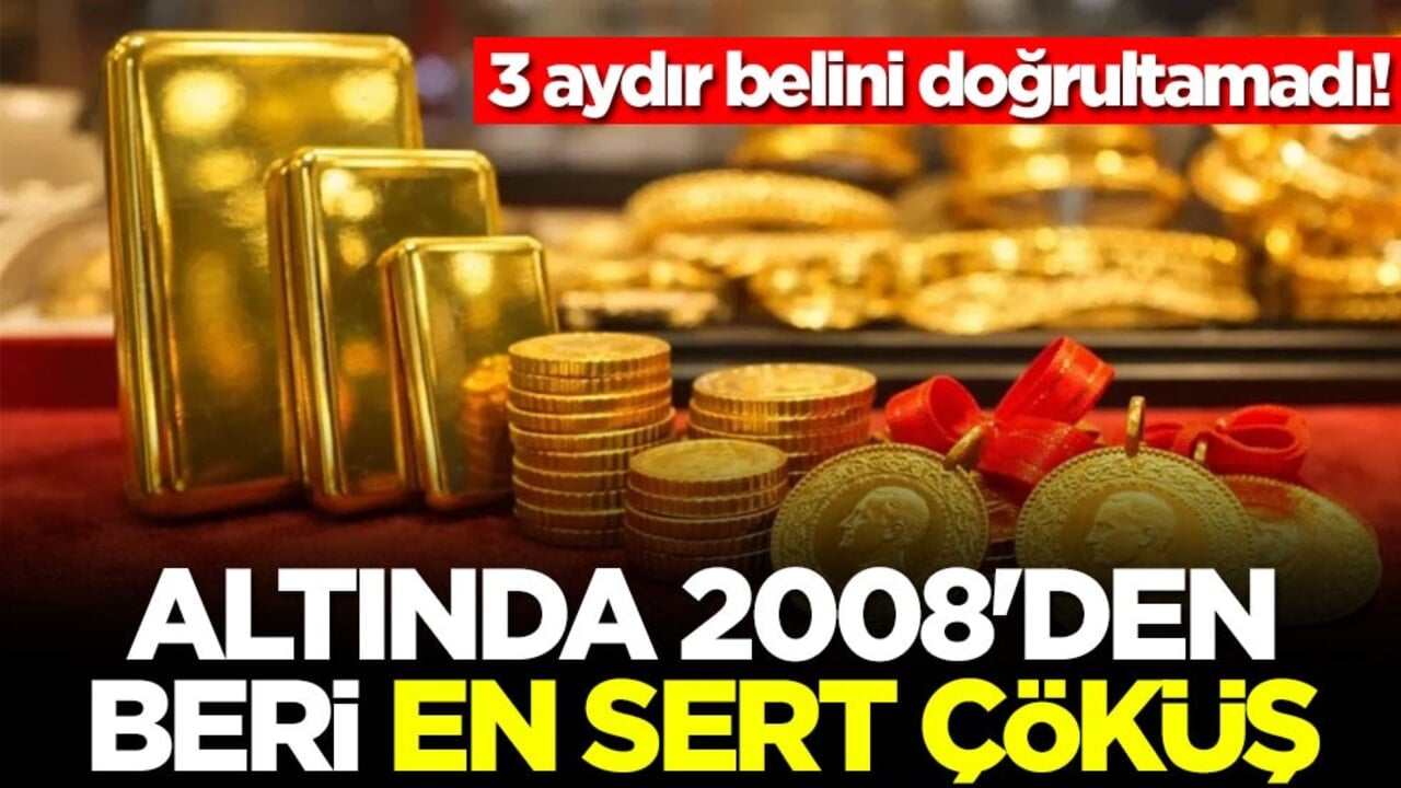 Altında 2008'den beri en sert çöküş! 3 aydır belini doğrultamadı - Yeni ...