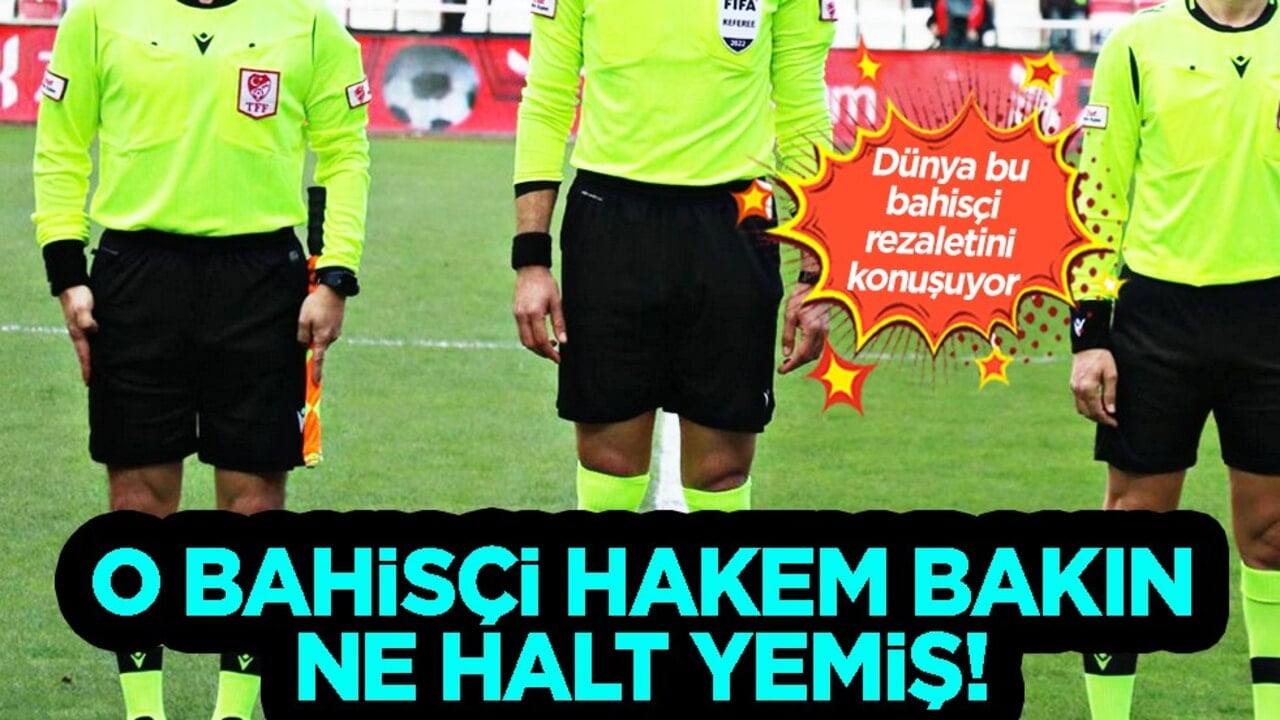 Bahis skandalında deprem etkisi yapacak: Kendi maçına iddia oynayan ...
