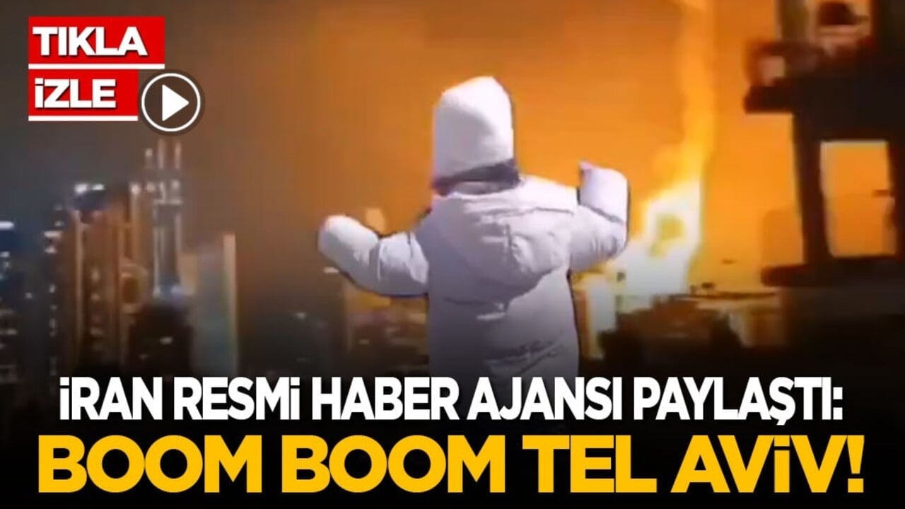 İran resmi haber ajansı paylaştı: Boom boom Tel Aviv! - Yeni Akit