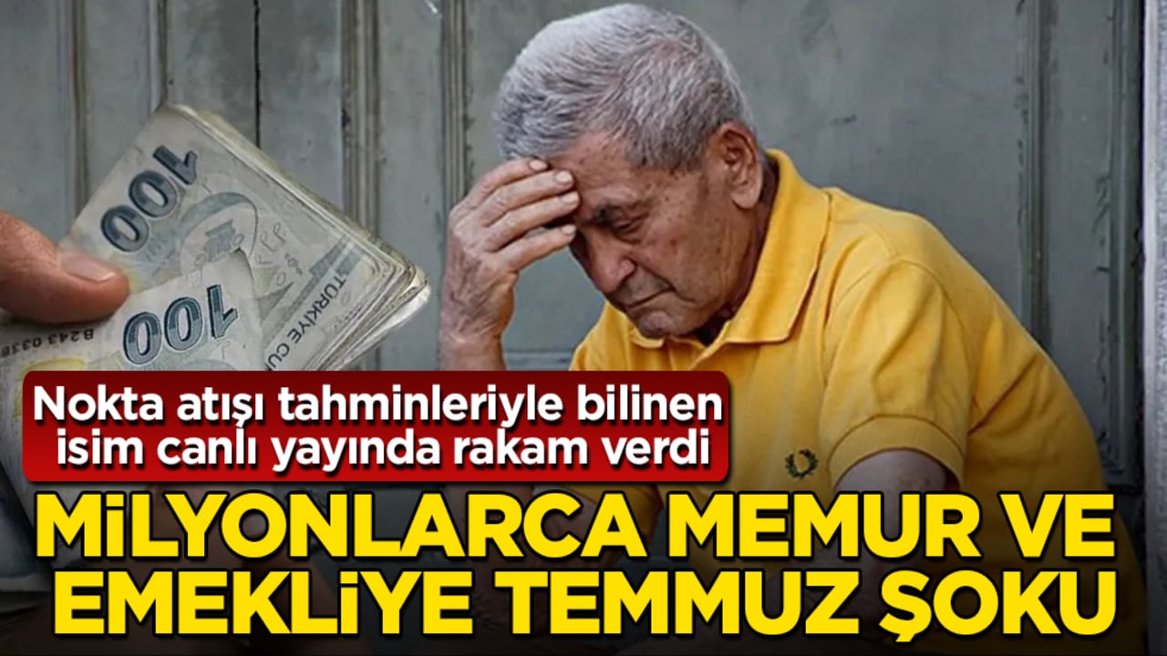 Nokta atışı tahminleriyle bilinen isim canlı yayında rakam verdi ...