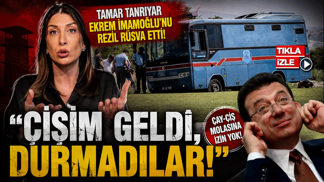 Tamar Tanrıyar Ekrem İmamoğlu’nu rezil rüsva etti. "Çişim Geldi ...