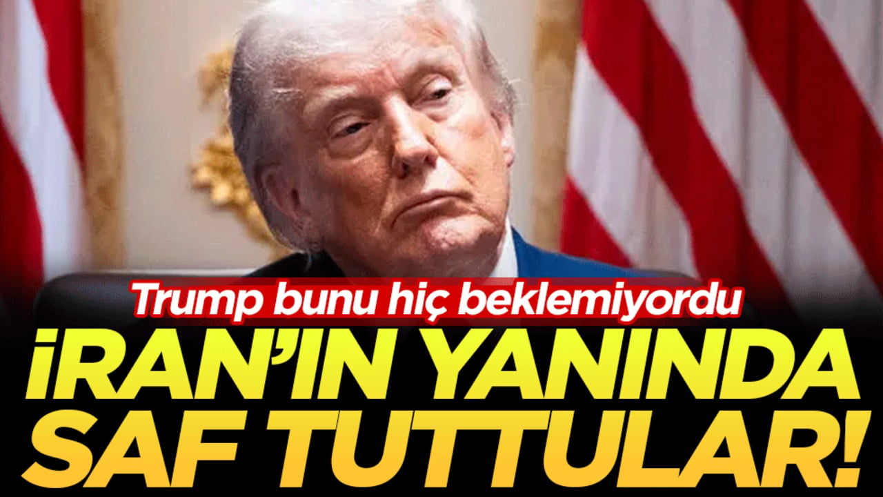 Trump bunu hiç beklemiyordu! İran'ın yanında saf tuttular! - Yeni Akit