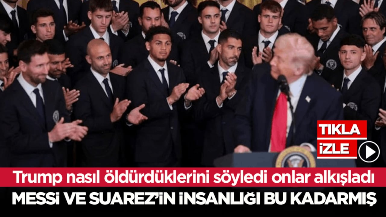 Trump nasıl öldürdüklerini söyledi onlar alkışladı! Messi ve Suarez’in ...
