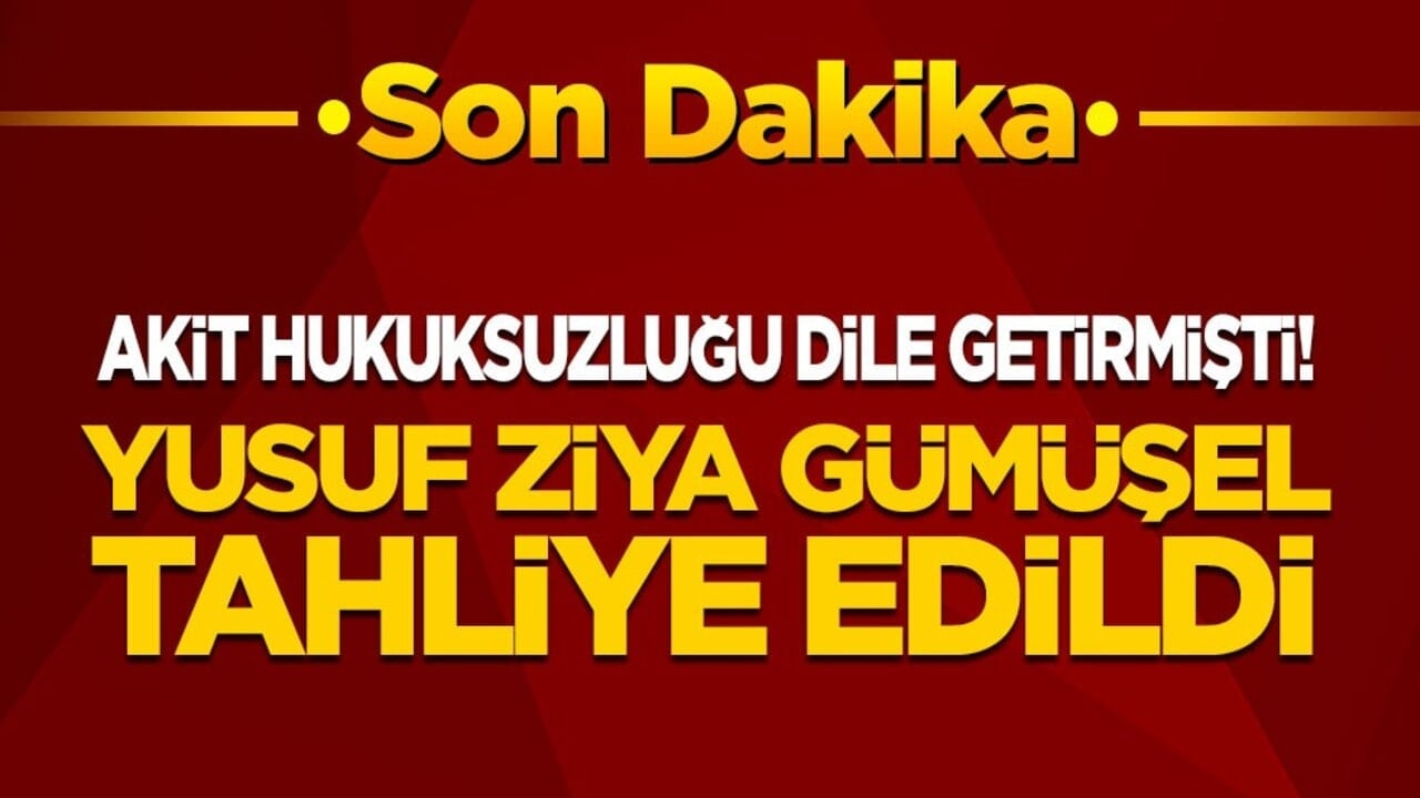 Yusuf Ziya Gümüşel Hoca tahliye edildi - Yeni Akit