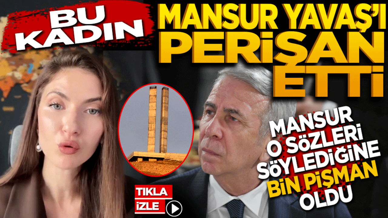 Bu kadın Mansur Yavaş’ı perişan etti! Mansur söylediği sözlere bin pişman oldu - Yeni Akit