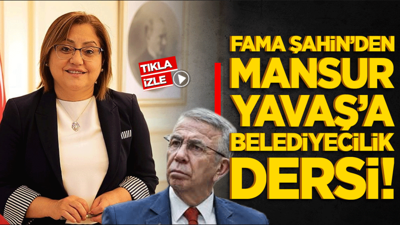 Fatma Şahin’den Mansur Yavaş’a belediyecilik dersi! - Yeni Akit