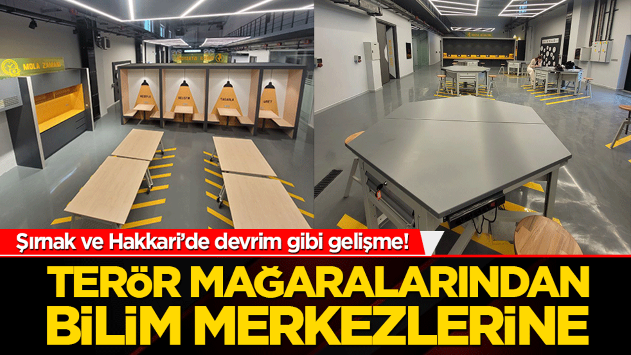 Şırnak ve Hakkari’de devrim gibi gelişme! Terör mağaralarından bilim ...