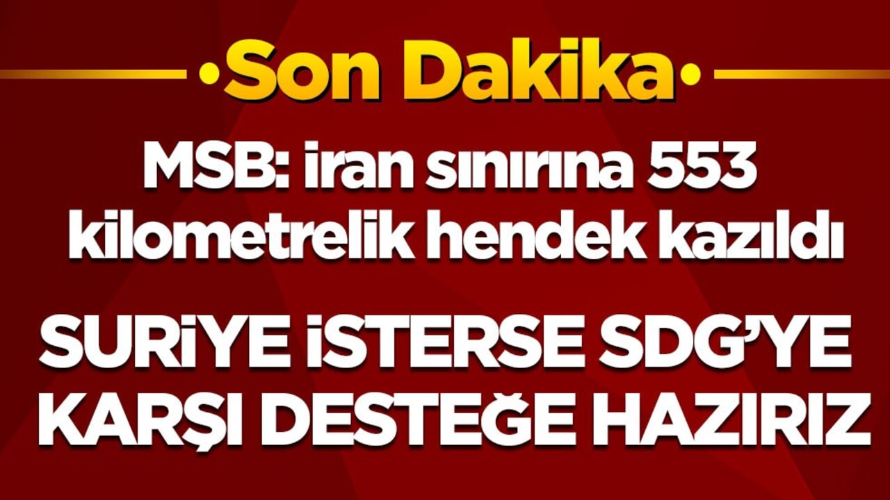 Son dakika! Mehmetçik Suriye için hazır! İran sınırına 553 km'lik ...