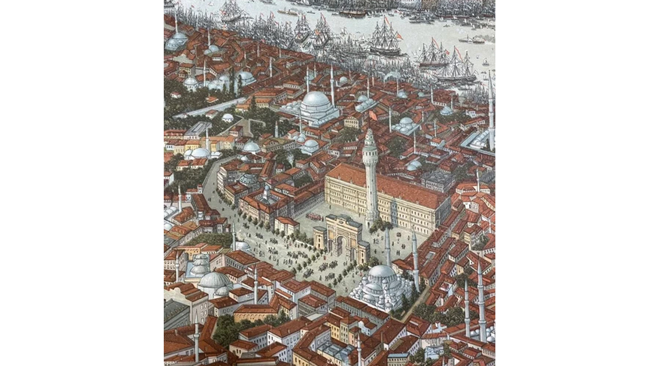 1890’larda İstanbul nasıldı? İşte dönemin haritalarıyla geçmişe kısa ...