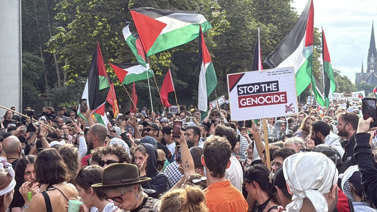 Alman polisinden Gazze destekçilerine sert müdahale - Yeni Akit