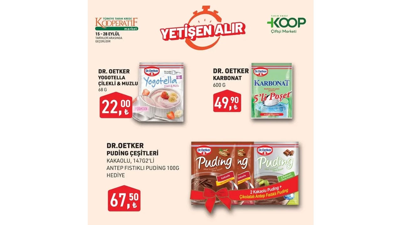 Bu katalogda yok yok! Tarım Kredi'de 16-22 Eylül'de fiyatlar düştü ...