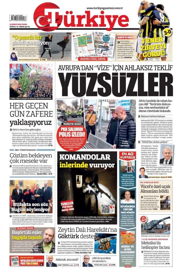 İşte günün gazete manşetleri - Yeni Akit