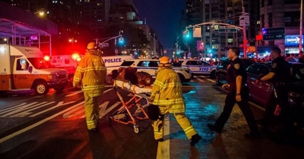 New York'taki patlamaya ait görüntüler - Yeni Akit