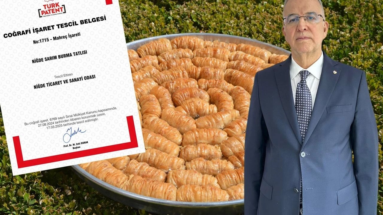 Niğde’nin 'Sarım Burma Tatlısı' Coğrafi işaretle tescillendi! Sarı ...