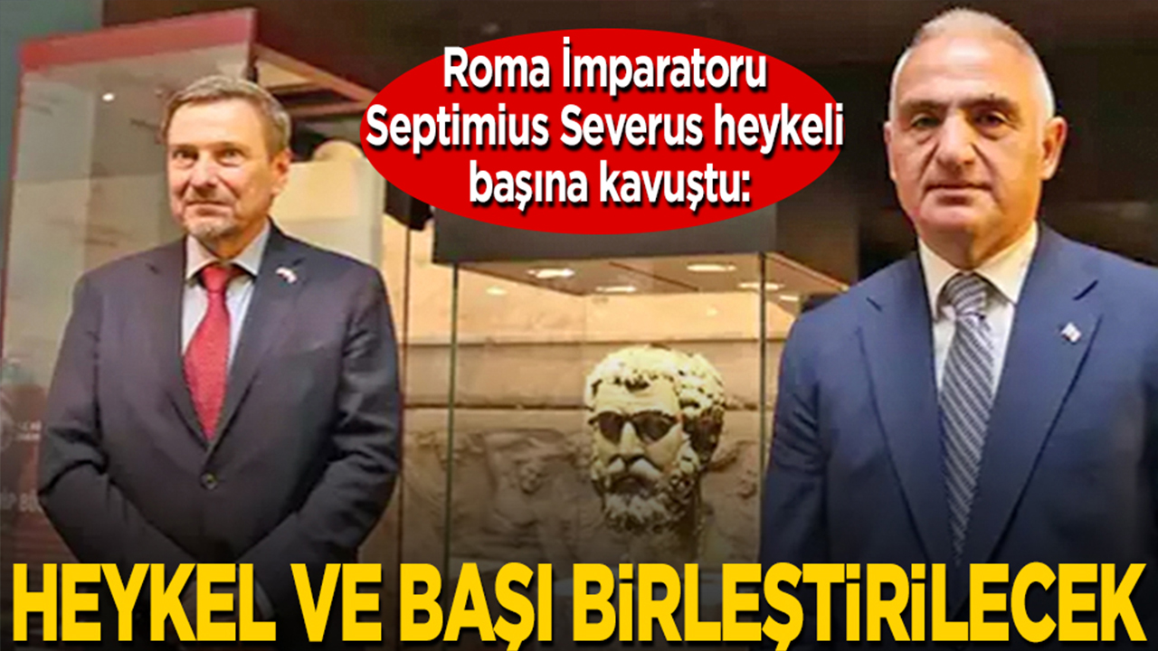 Roma İmparatoru Septimius Severus heykeli başına kavuştu: Danimarka’dan ...