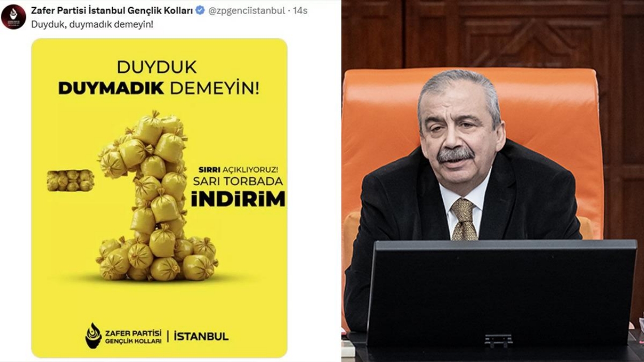 Sırrı Süreyya Önder'in vefatının ardından Zafer Partisi’nin "sarı torba ...