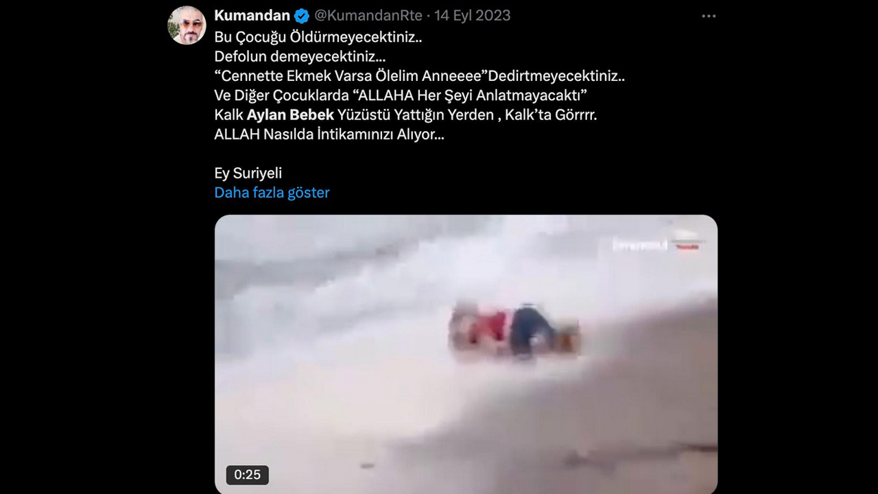 Sosyal medyada Aylan Bebek böyle gündem oldu… - Yeni Akit