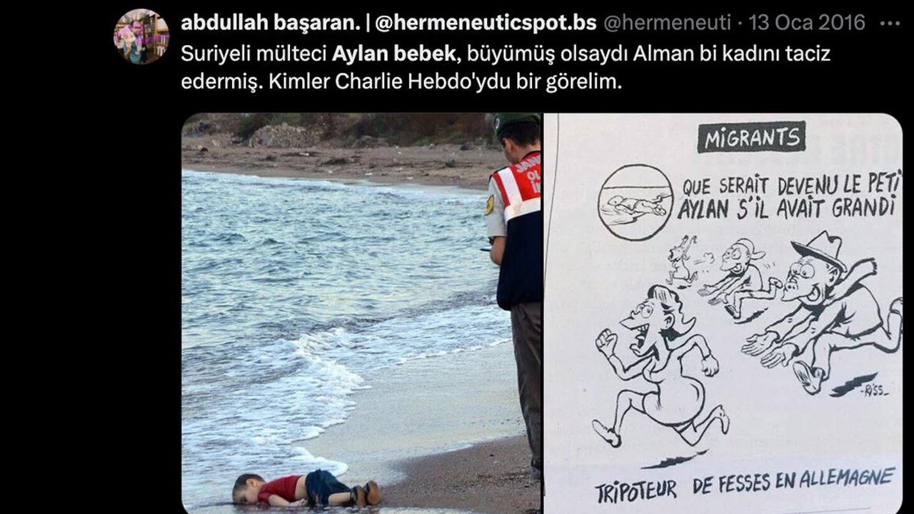 Sosyal medyada Aylan Bebek böyle gündem oldu… - Yeni Akit