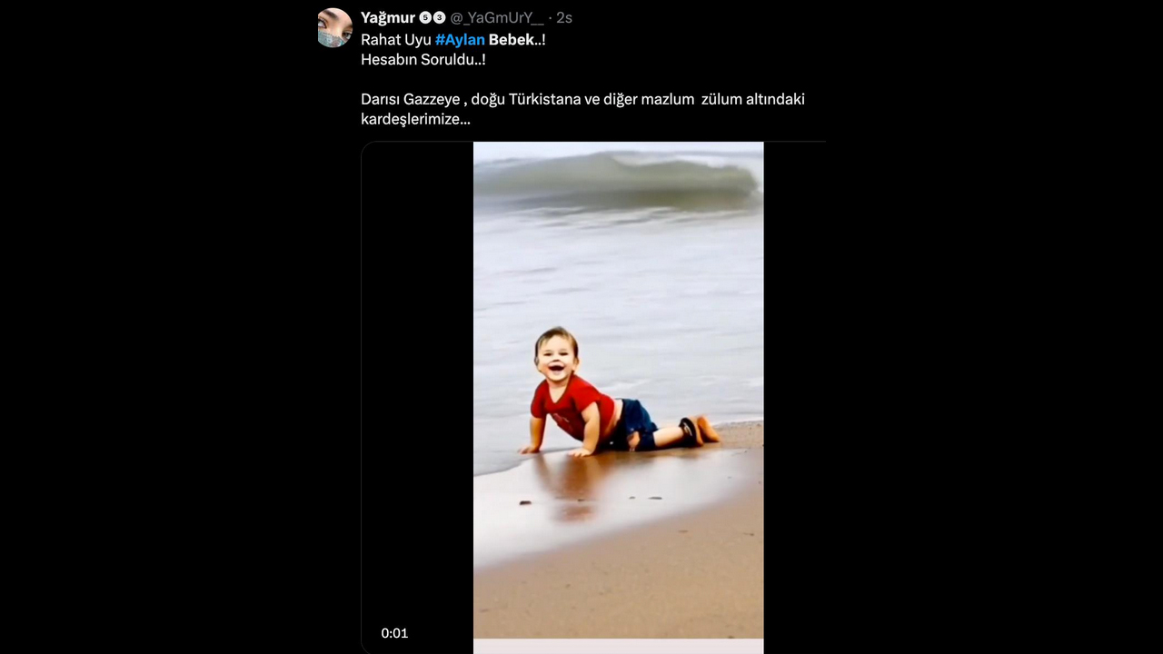 Sosyal medyada Aylan Bebek böyle gündem oldu… - Yeni Akit