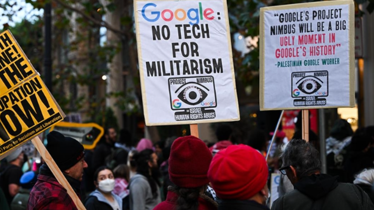 Soykırıma dijital destek! Google 45 milyon dolara Gazze’yi İsrail’e ...