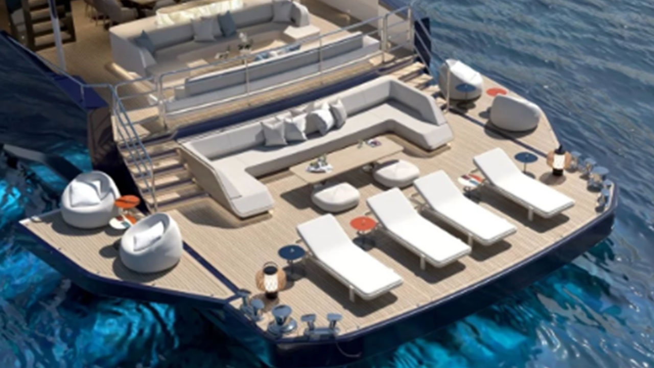 Türk donanmasına savaş gemisi yapmıştı! Aziz Yıldırım'ın yeni süper ...