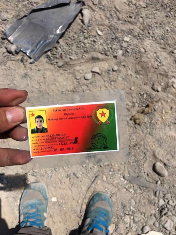 Vurulan PYD-PKK hedeflerinden ilk görüntüler - Yeni Akit