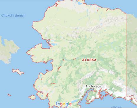 Alaska nerede? Alaska haritada nerede? - Yeni Akit