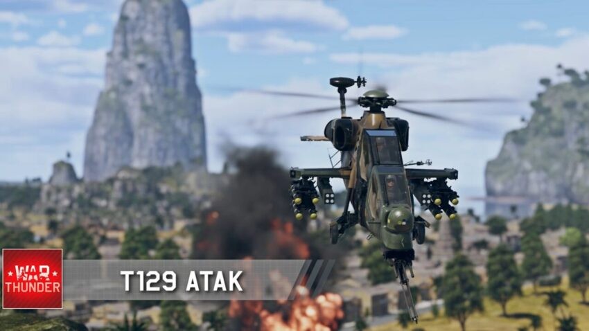 T-129 ATAK Helikopteri "War Thunder" oyununda - Yeni Akit