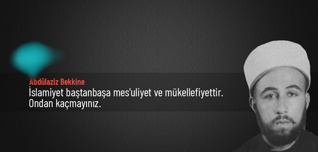 2 Kasım 1952: Abdülaziz Bekkine (Mutasavvıf) - Yeni Akit