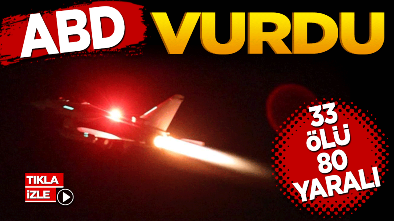 ABD vurdu! 33 ölü, 80 yaralı - Yeni Akit