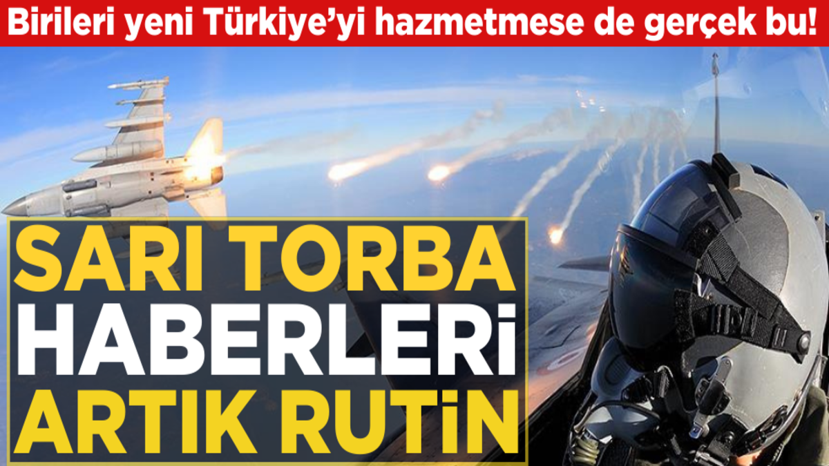 Al sana yeni Türkiye… Sarı torba haberleri artık rutin! - Yeni Akit