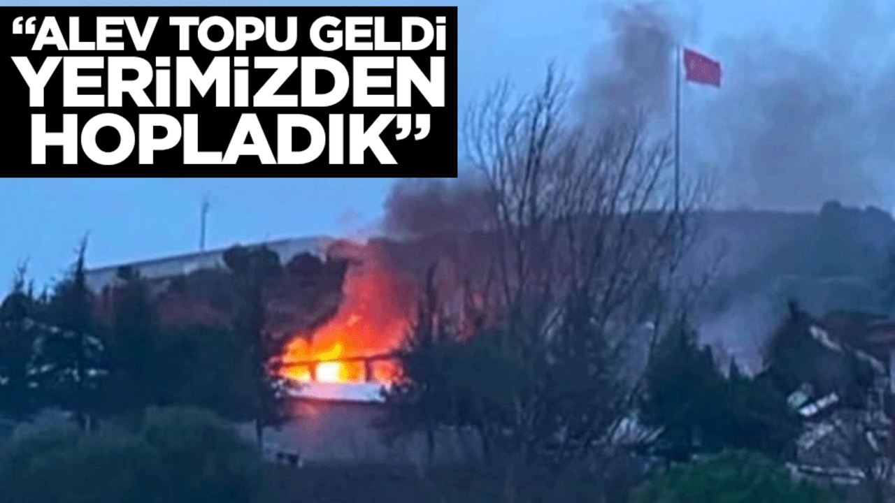 "Alev topu geldi, yerimizden hopladık" - Yeni Akit
