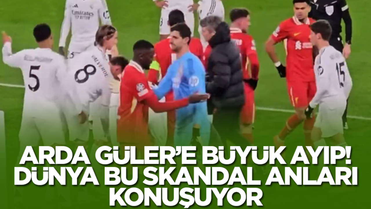 Arda Güler'e büyük ayıp! Dünya bu skandal anları konuşuyor - Yeni Akit