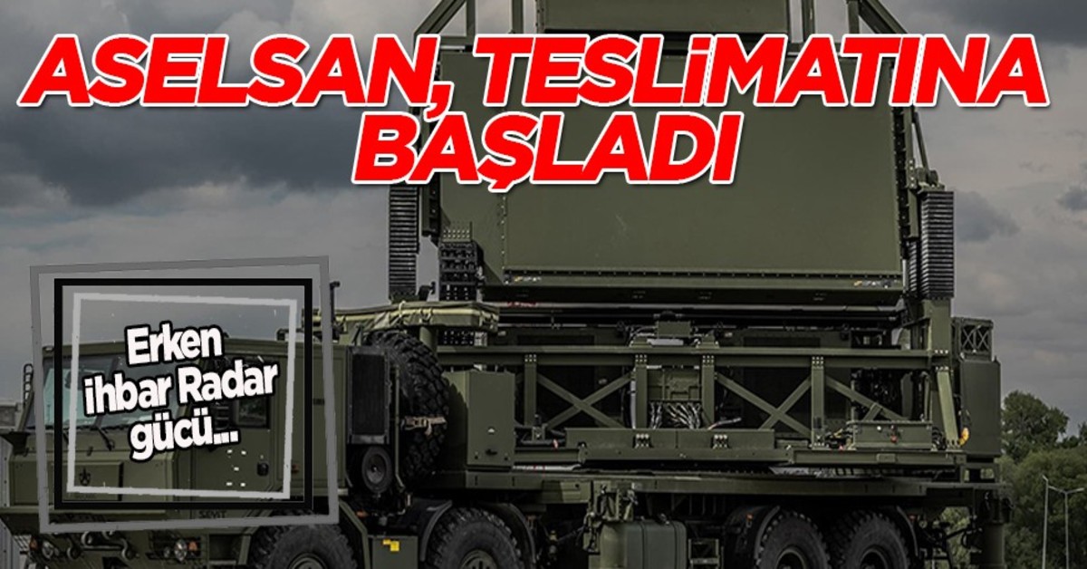 ASELSAN ALP 300-G sistemine ilişkin detay dikkat çekti: Erken İhbar ...