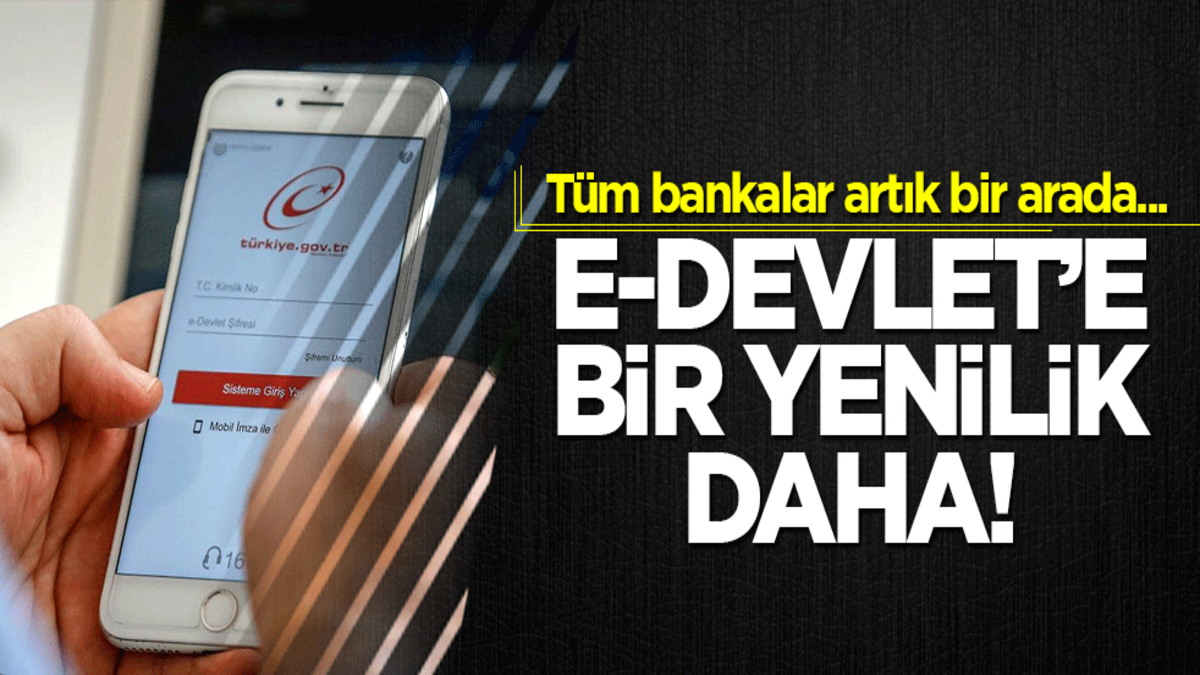 E-Devlet'e bir yenilik daha: KOLAS sistemi başladı! Tüm bankalar artık ...