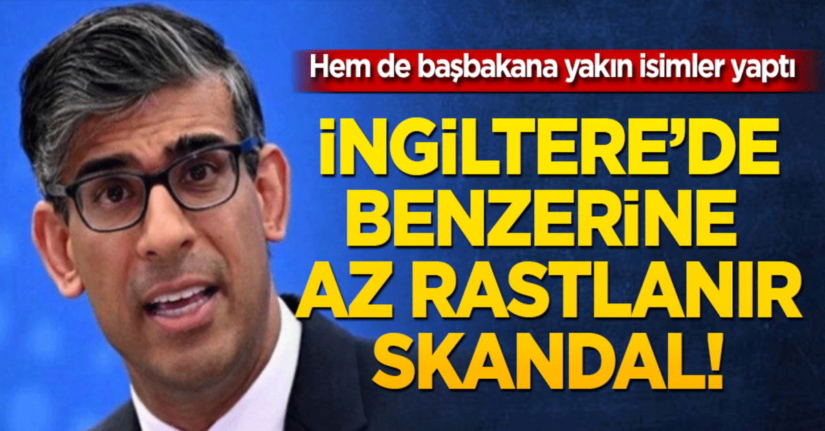 Hem de başbakana yakın isimler yaptı İngiltere’de benzerine az ...