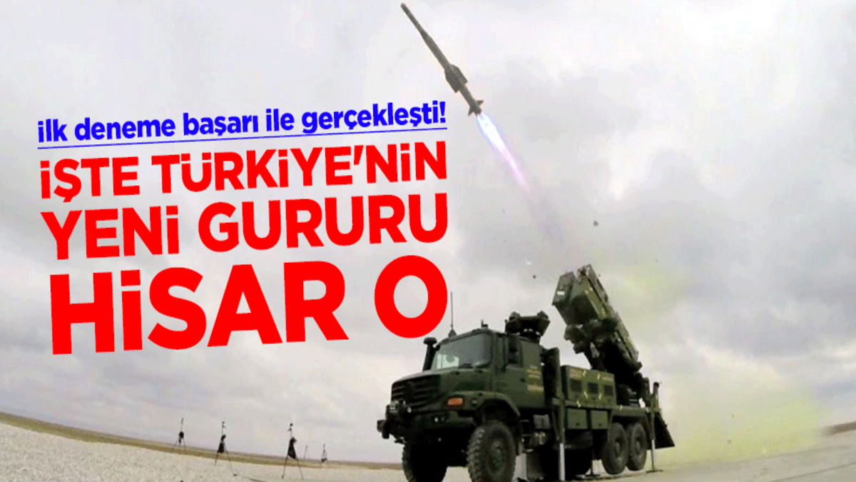 İlk deneme başarı ile gerçekleşti! İşte Türkiye'nin yeni gururu Hisar O ...
