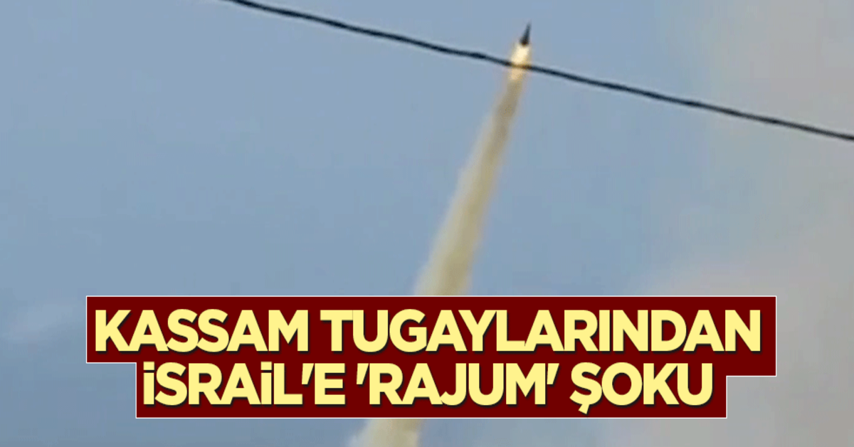 Kassam Tugaylarından İsrail'e 'Rajum' şoku - Yeni Akit