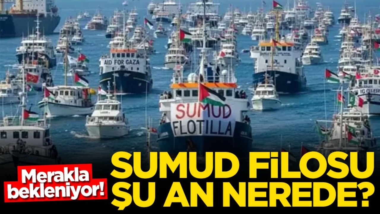 Merakla bekleniyor! Sumud filosu şu an nerede? - Yeni Akit