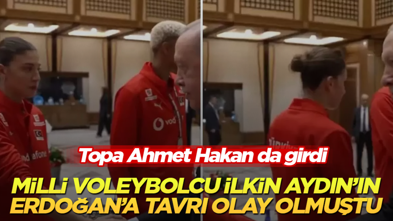 Milli voleybolcu İlkin Aydın’ın Erdoğan’a tavrı olay olmuştu! Topa Ahmet Hakan da girdi - Yeni Akit
