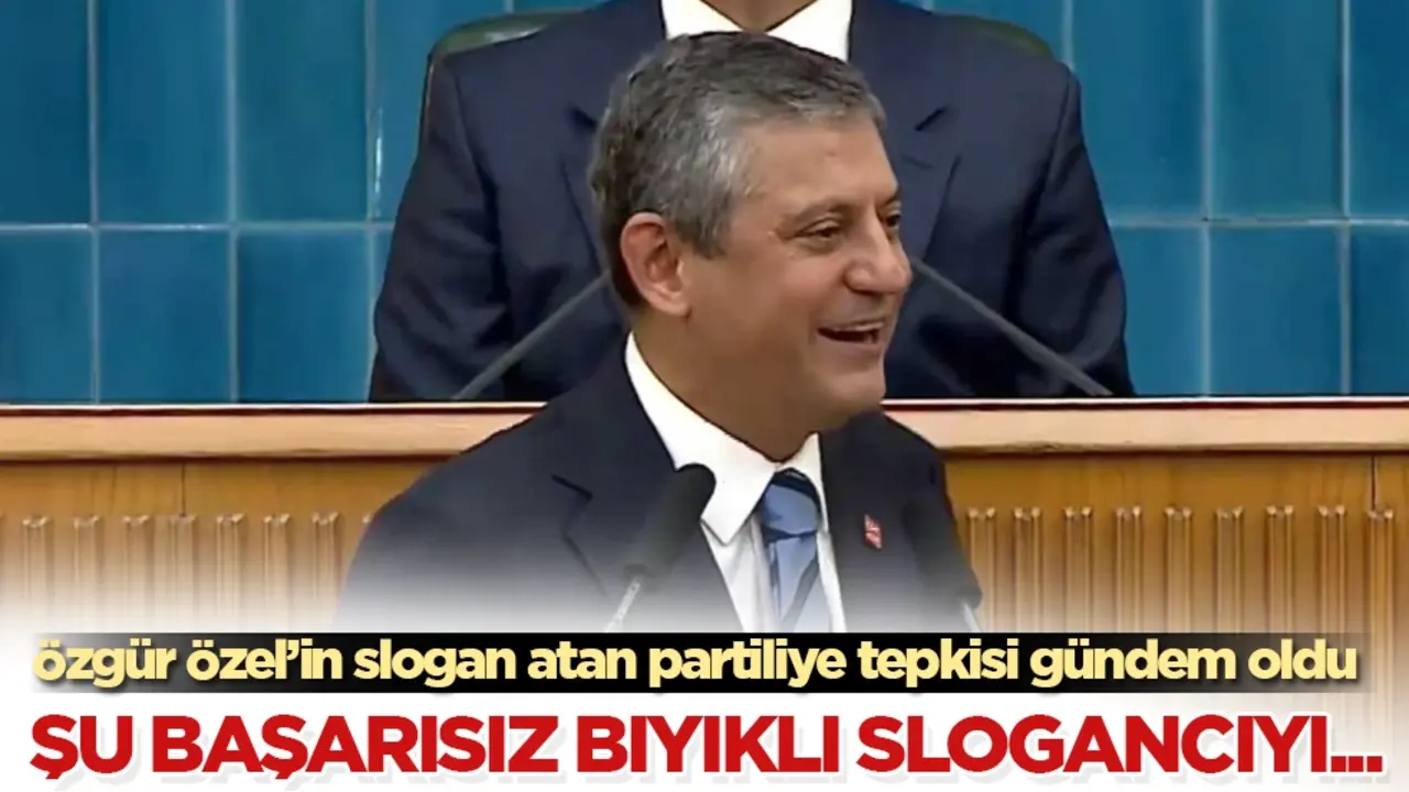 Özgür Özel’in slogan atan partiliye tepkisi gündem oldu: Şu başarısız ...