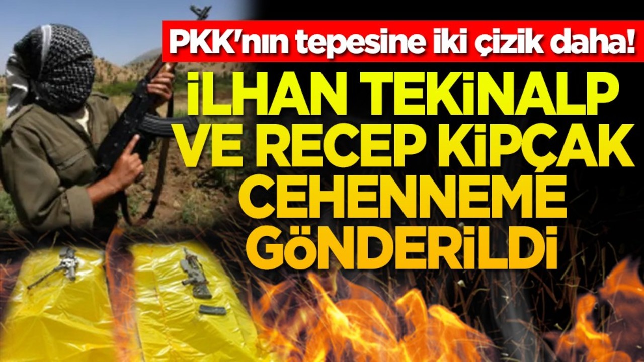 PKK'nın tepesine iki çizik daha! İlhan Tekinalp ve Recep Kipçak ...