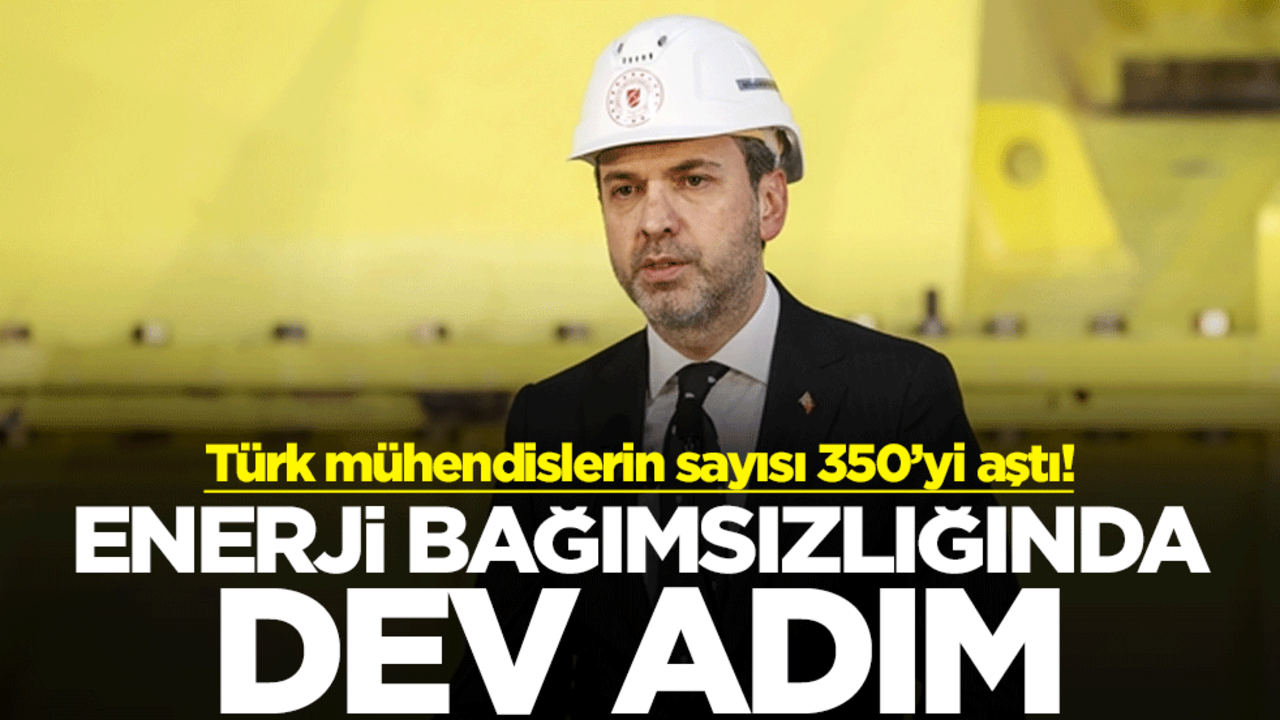 Türk mühendislerin sayısı 350’yi aştı! Enerji bağımsızlığında dev adım - Yeni Akit