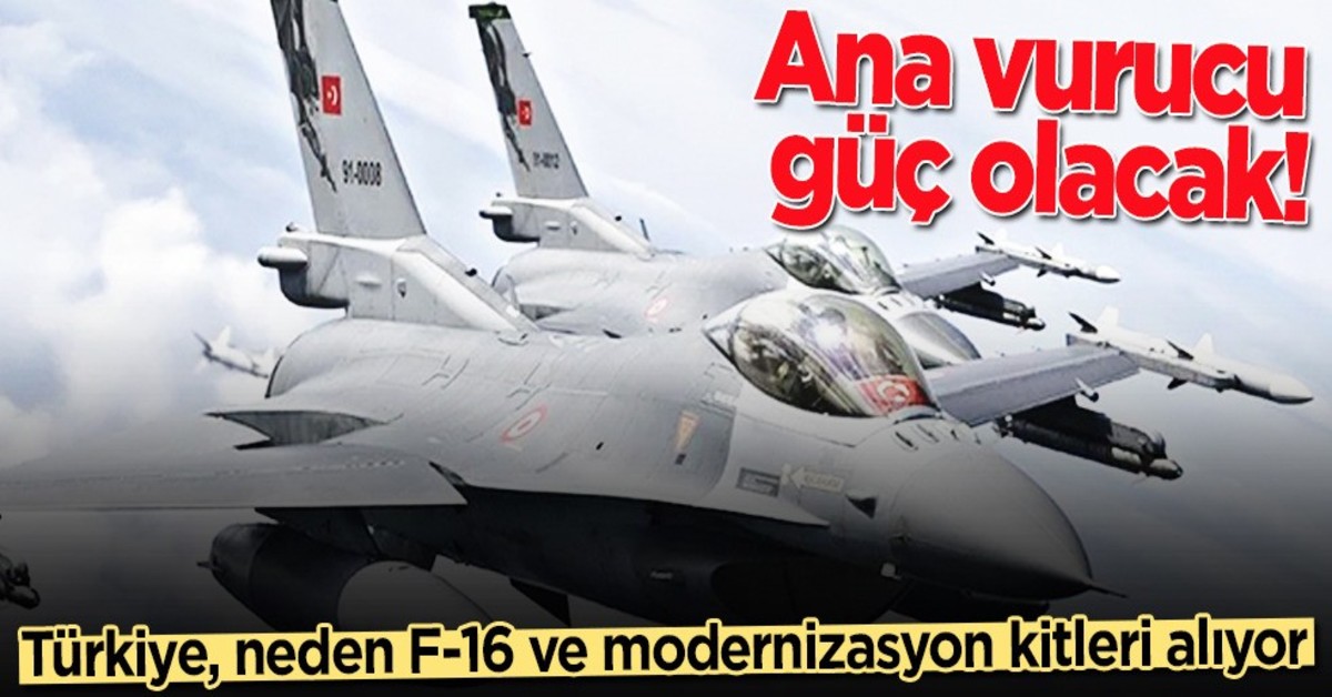 Türkiye, F-16 savaş uçağı ve modernizasyon kitleri satın alıyor! Sebebi ...