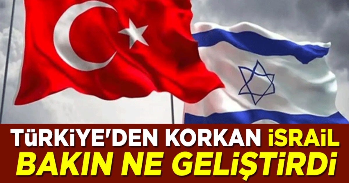 Türkiye'den korkan İsrail bakın ne geliştirdi - Yeni Akit
