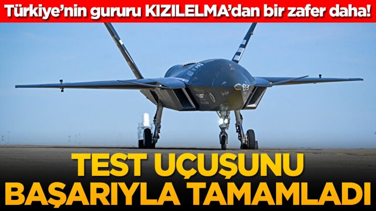 Türkiye’nin gururu KIZILELMA’dan bir zafer daha! Test uçuşunu başarıyla ...