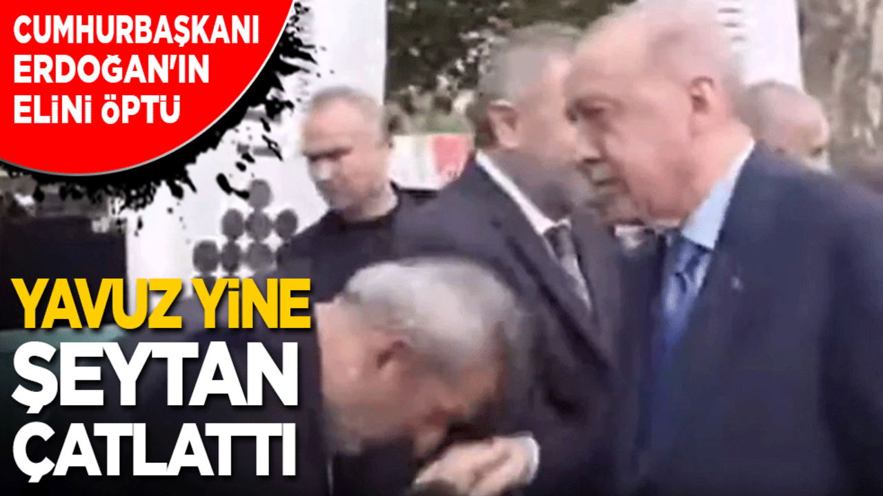 Yavuz Bingöl yine şeytan çatlattı: Cumhurbaşkanı Erdoğan'ın elini öptü ...