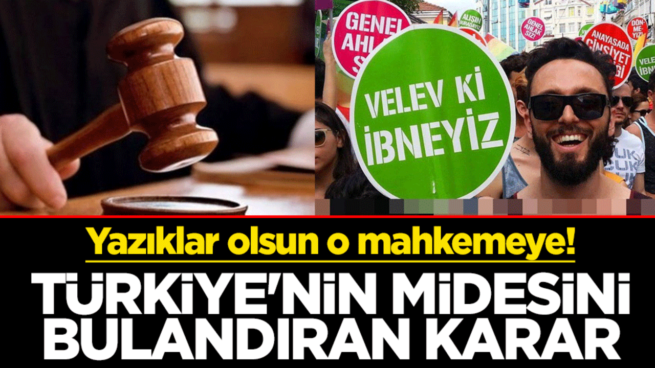 Yazıklar olsun o mahkemeye! Türkiye'nin midesini bulandıran karar - Yeni Akit