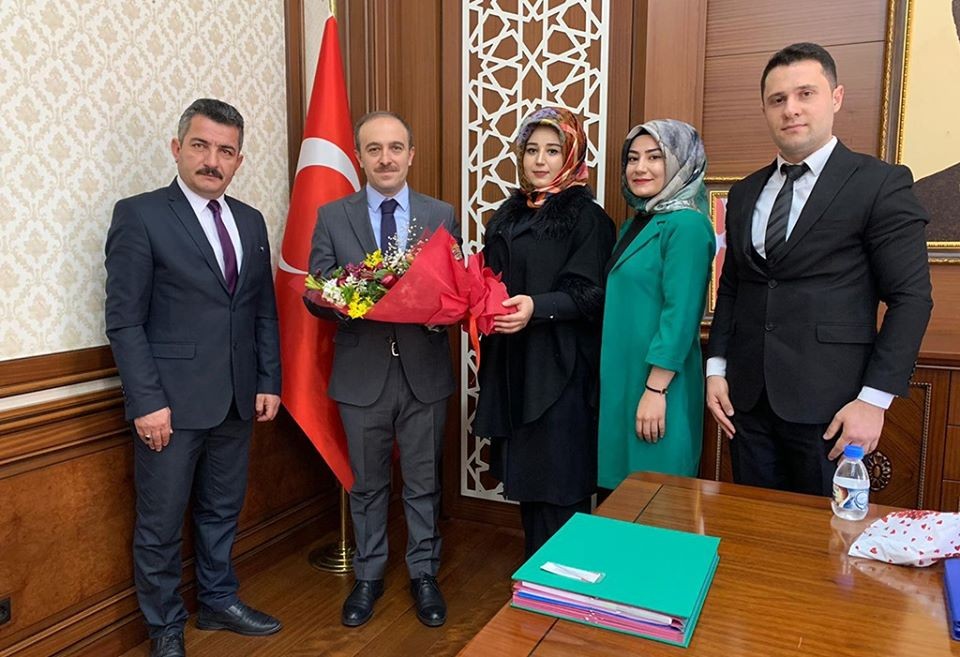 112 Acil Çağrı personelleri Vali Epcim’i ziyaret etti - Yeni Akit