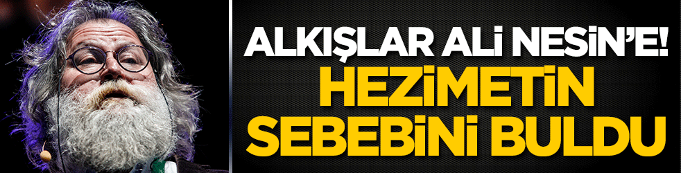 Ali Nesin sandık hezimetinin sebebini buldu! - Yeni Akit